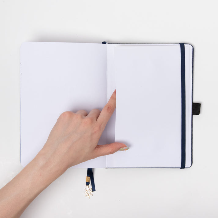 Denim Dotted Notebook – Shop ARL